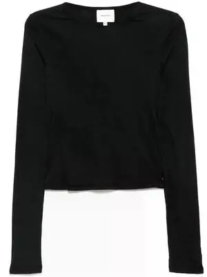 REFORMATION Erza Top - Black