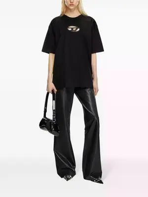 DIESEL® Cut-out Organic Cotton T-shirt