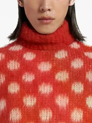 Marni Polka-dot Intarsia Jumper