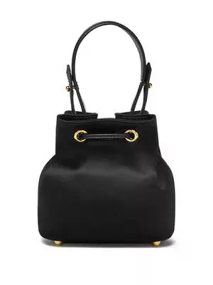 Versace La Medusa Satin Mini Bucket Bag