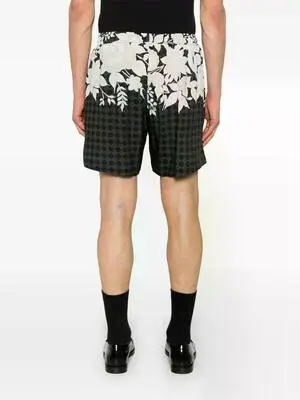 Amiri Garden Shorts With Floral Print