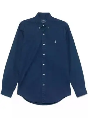 Polo Ralph Lauren Polo Pony-embroidered Shirt - Blue