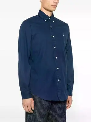 Polo Ralph Lauren Polo Pony-embroidered Shirt - Blue