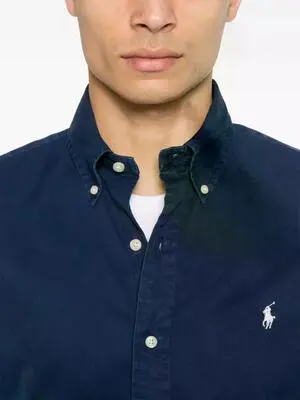 Polo Ralph Lauren Polo Pony-embroidered Shirt - Blue