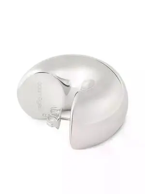 COURREGES Tone Hoop Earrings