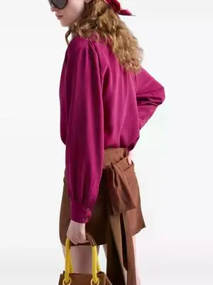 Prada Silk Mini Skirt