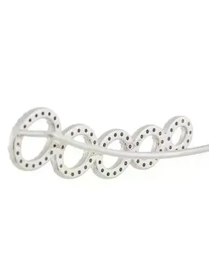 ALINKA 18kt White Gold Diamond Ear Cuff - Silver