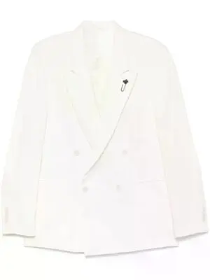 LARDINI Attitude Blazer - Neutrals