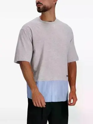 Moschino Two-tone Logo-print T-shirt