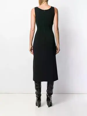 Dsquared2 Sleeveless V-neck Midi Dress