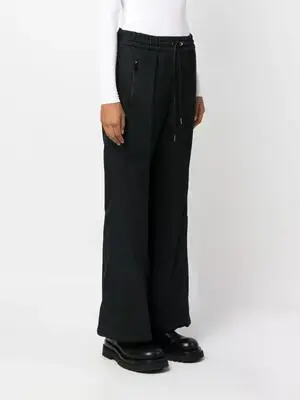 Sacai Pressed Crease Flared Trousers