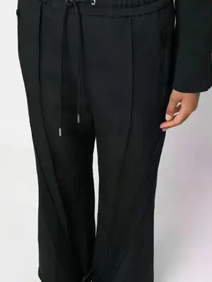 Sacai Pressed Crease Flared Trousers