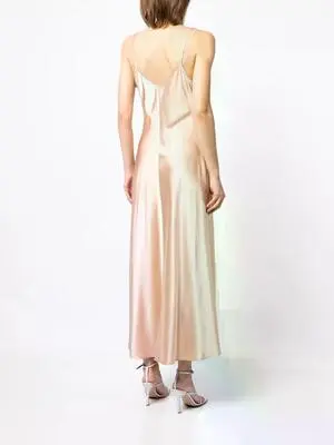 Voz Satin V-neck Slip Dress