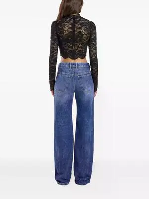 Rabanne Boyfriend Jeans With Charm Detail