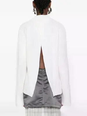 Le Kasha Organic Cashmere Ribbed Knit Sweater