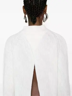 Le Kasha Organic Cashmere Ribbed Knit Sweater