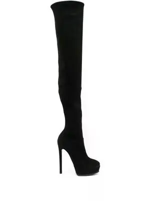 Casadei Flora Over-the-knee Stiletto Boots