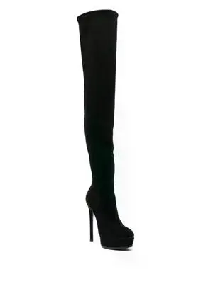 Casadei Flora Over-the-knee Stiletto Boots