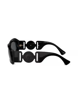 Versace Geometric-frame Tinted Sunglasses