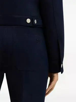 COURREGES 70's Twill Bootcut Trousers