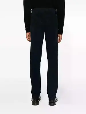Incotex Skinny Mid-waist Chino Trousers - Blue