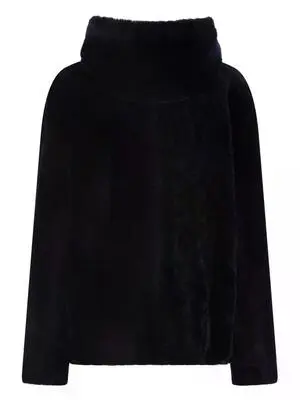 10 CORSO COMO Shearling Hooded Jacket