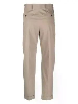 DELL'OGLIO Robert Tapered-leg Chinos - Neutrals