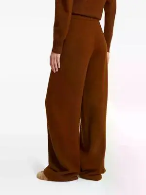 YVES SALOMON Knitted Wide-leg Trousers