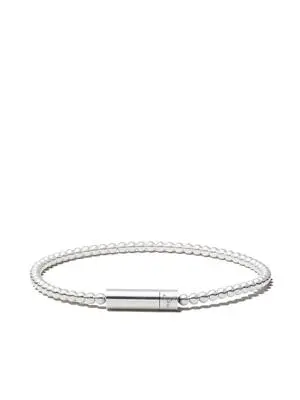 Le Gramme Sterling Bead Bracelet - Silver