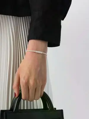 Le Gramme Sterling Bead Bracelet