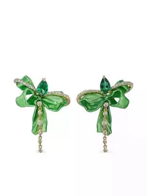 Anabela Chan Emerald Earrings