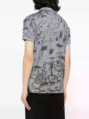 VIVIENNE WESTWOOD Graphic-print Polo Shirt
