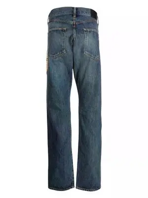 Undercover Bead Embellished Straight-leg Jeans