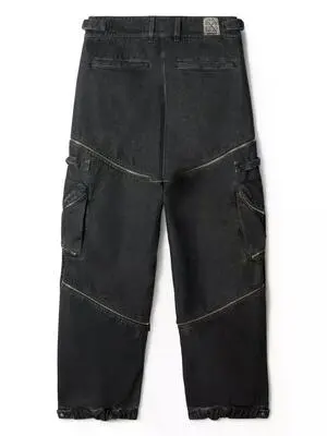 Off-White Zip Denim Cargo Pants
