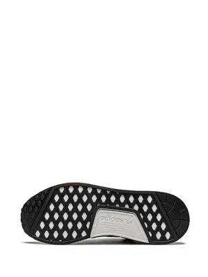 Adidas Nmd_r1 'silver/solar Red' Sneakers