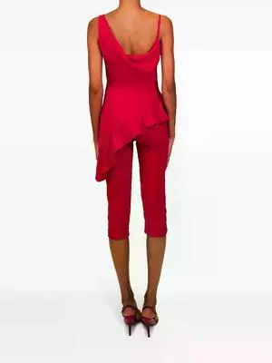 Azeeza Daphne Asymmetric Peplum Top