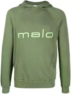 Malo Logo-print Hooded Sweatshirt