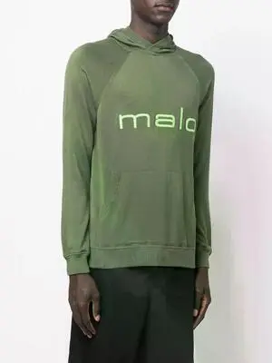 Malo Logo-print Hooded Sweatshirt