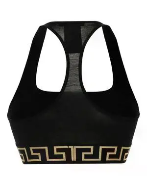 Versace Greca Border Triangle Bra
