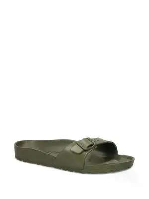 BIRKENSTOCK Madrid Buckled Slide Sandals - Green