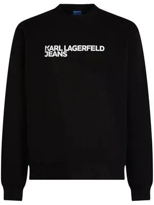 Karl Lagerfeld Essential Logo Sweatshirt - Black