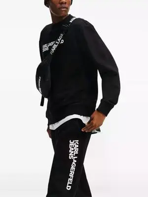 Karl Lagerfeld Essential Logo Sweatshirt - Black