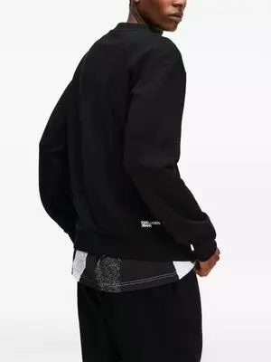 Karl Lagerfeld Essential Logo Sweatshirt - Black