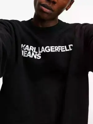 Karl Lagerfeld Essential Logo Sweatshirt - Black