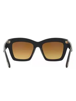 TOM FORD Luna Oversize-frame Sunglasses - Black