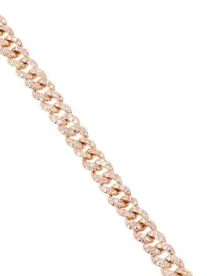 Shay 18k Rose Gold Diamond Chain Link Bracelet