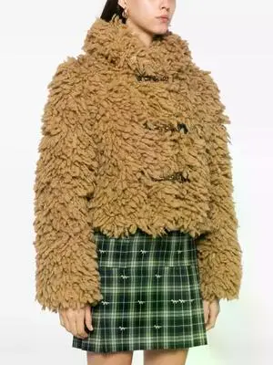 Burberry Shearling Jacket - Brown