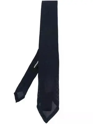 Dsquared2 Knitted Silk Tie - Blue