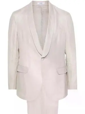 Boglioli Single-breasted Linen Suit