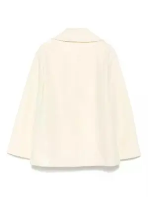 JIL SANDER Double-breasted Wool Peacoat